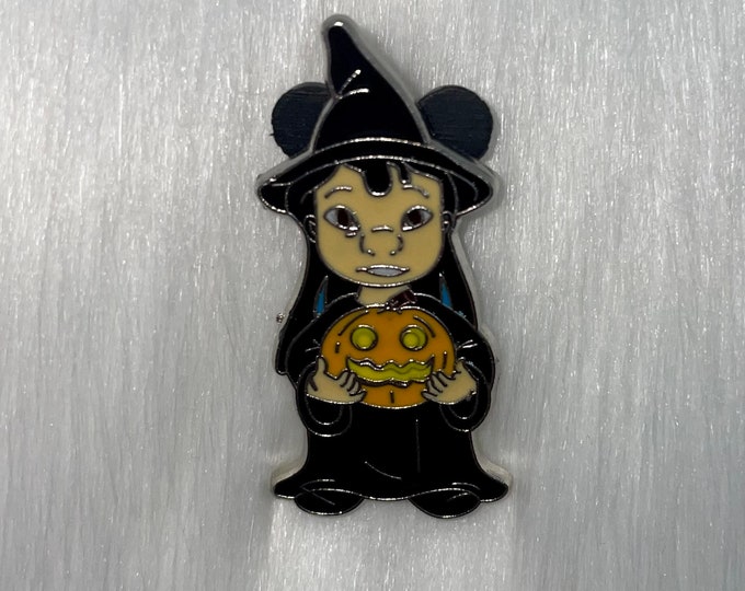 Disney Lilo and Stitch Pin Lilo Witch Halloween Pumpkin Trading Pin ...