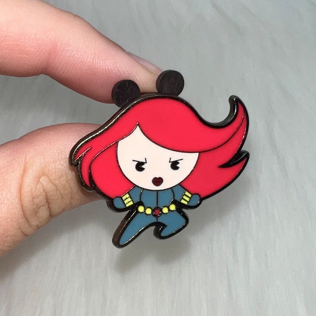 Disney Pin Captain Marvel Pin Kawaii Art Trading Pin Enamel - Etsy
