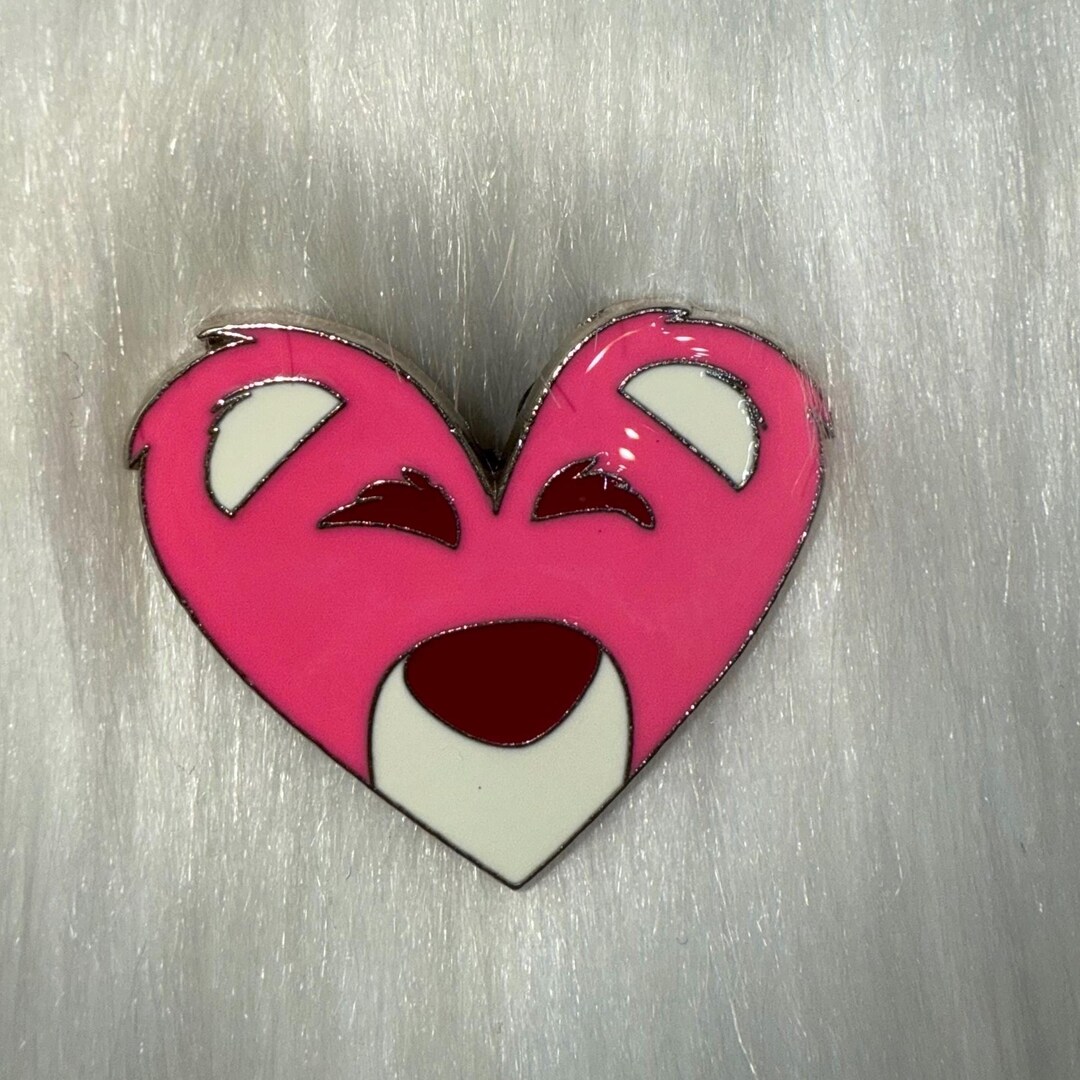 Disney Pin Toy Story Pin Lotso the Bear Toy Story Pink Heart Trading ...