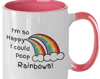 I Poop Rainbows - Etsy