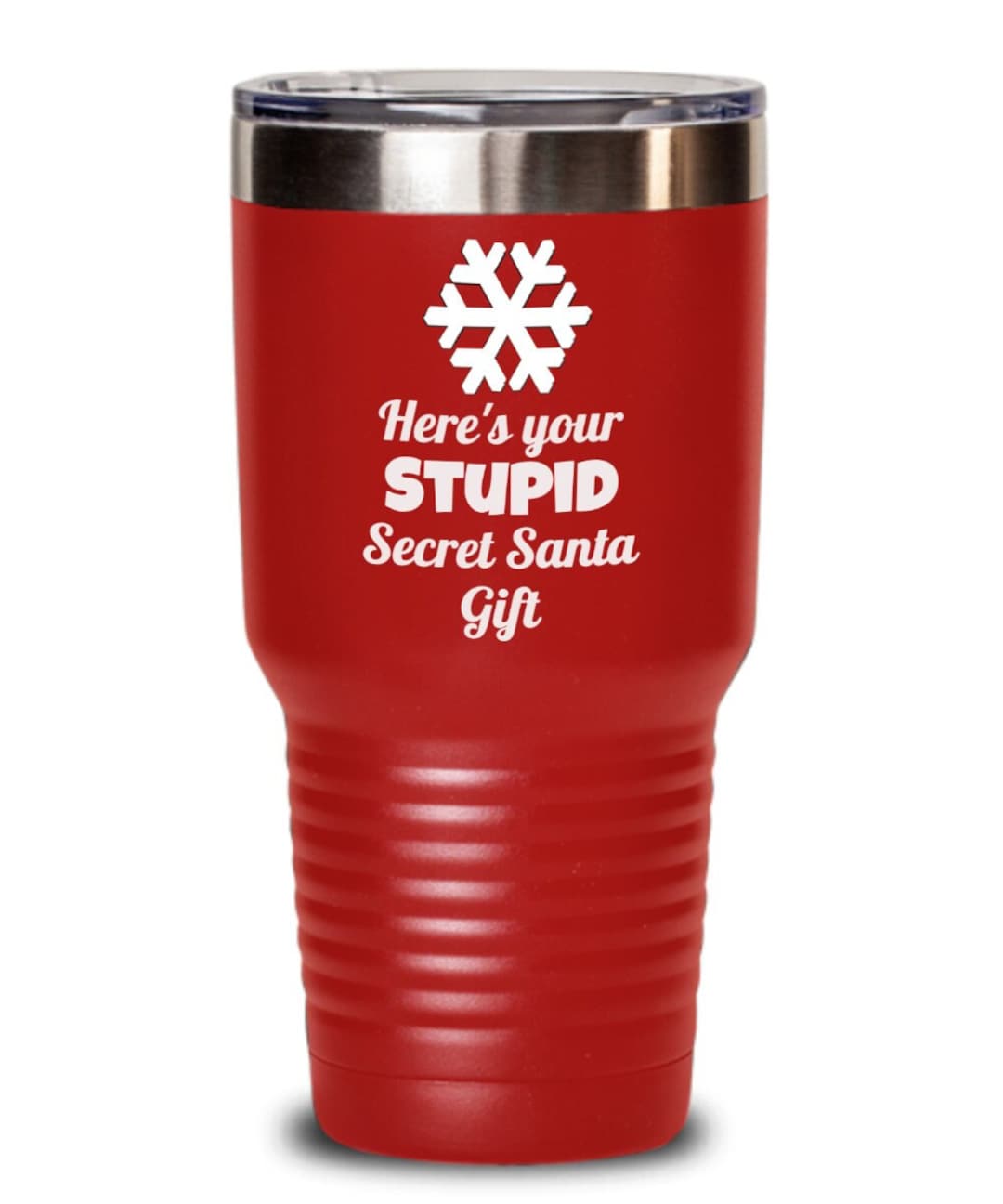Stupid Secret Santa Gift, Secret Santa Tumbler, Work Gift, Funny ...
