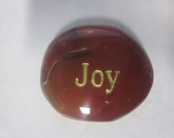 Customized Engraved Gifts Pocket Stone Engraved With Word or - Etsy