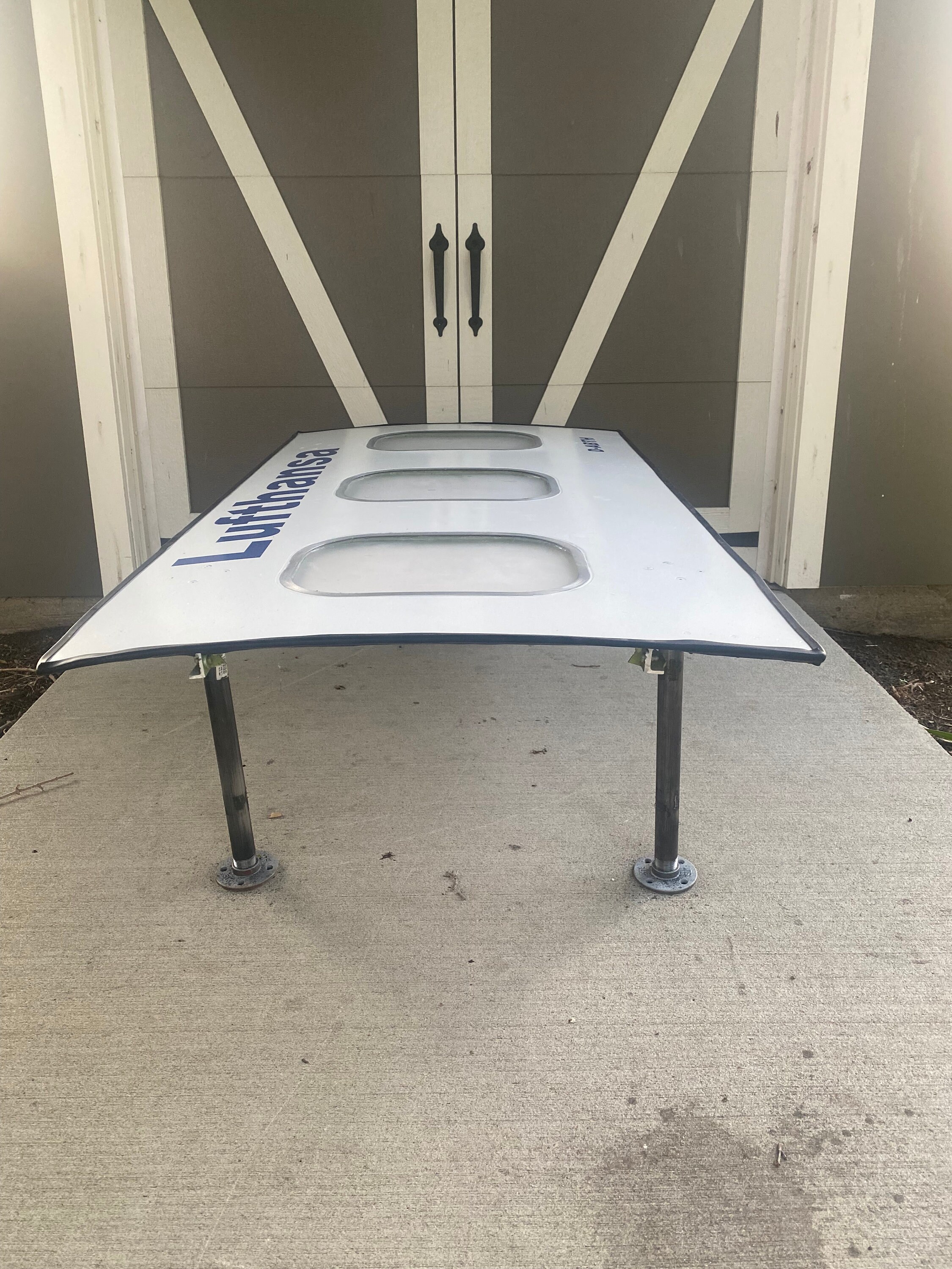 Lufthansa Boeing 747 Jumbo Jet Coffee Table - Etsy