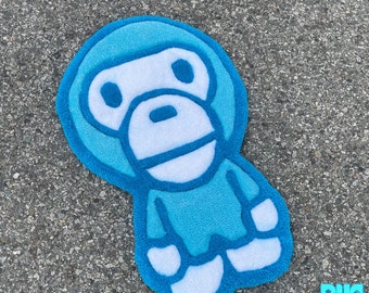 Custom Chrome Heart Baby Milo Wooden Statue - Etsy