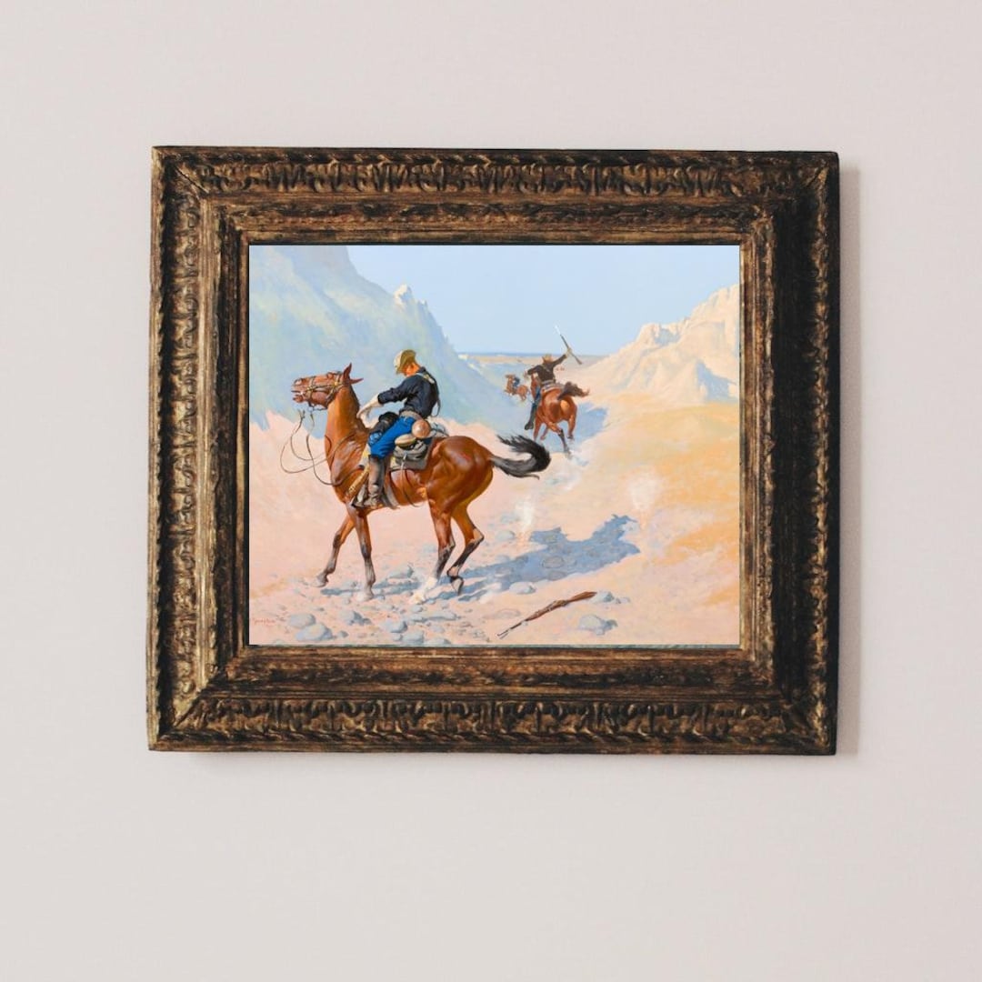 The Advance-guard, or the Military Sacrifice (the Ambush) Painting ...