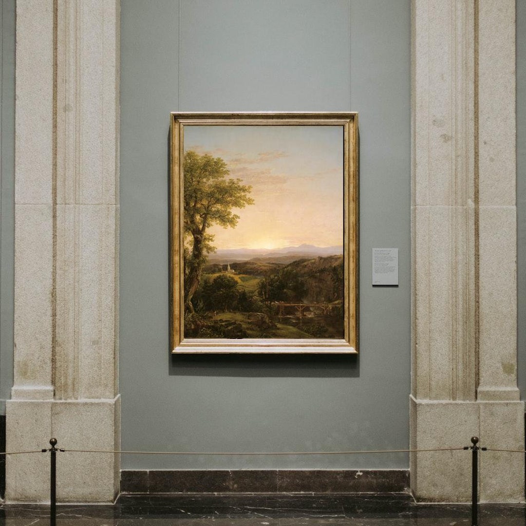 New England Scenery Painting | Thomas Cole | Vintage Digital Print - Etsy