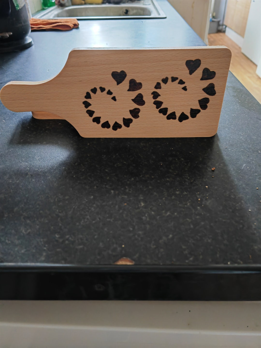 Small Wood Pyrography Serving Board - Etsy