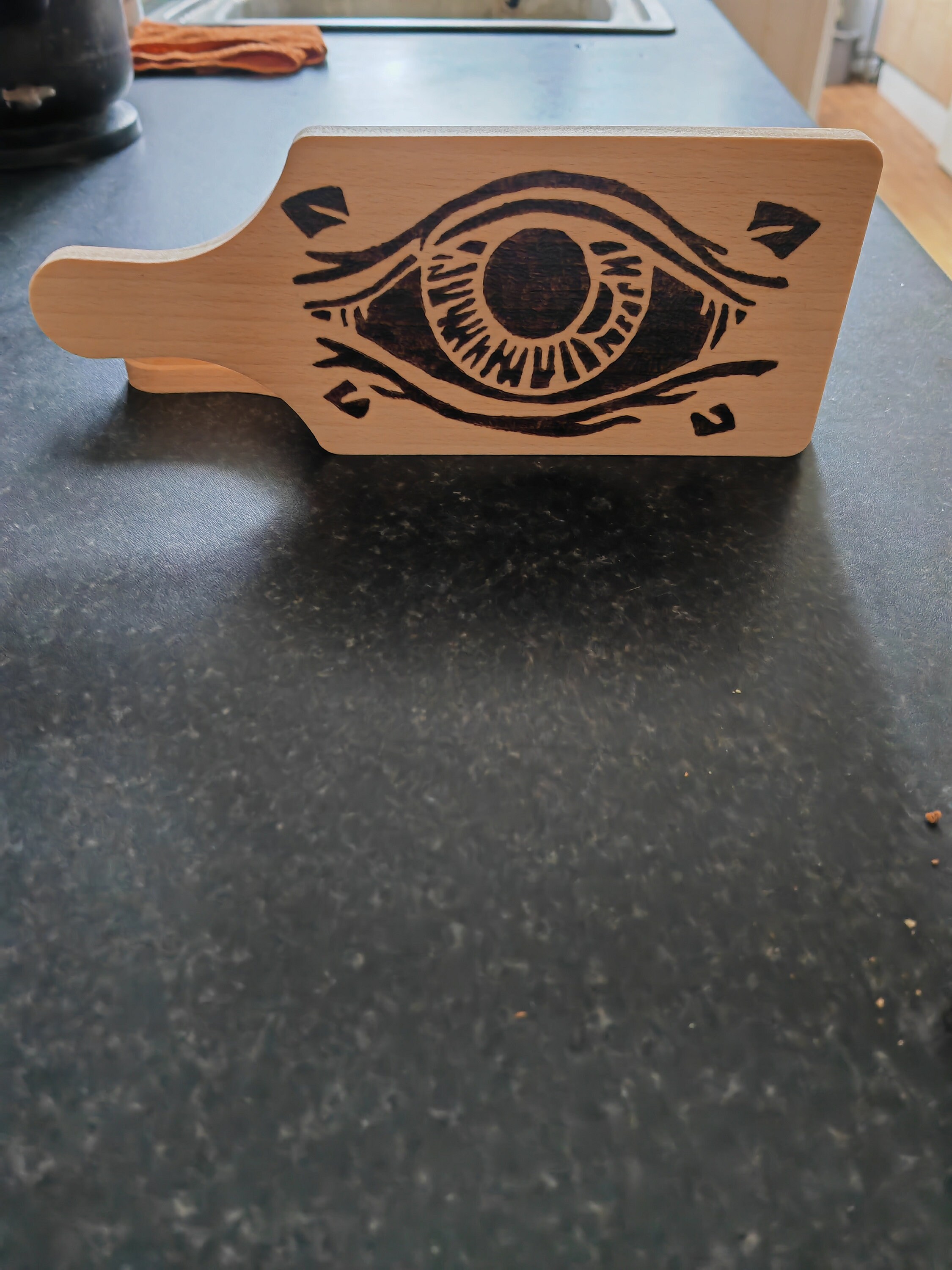 Small Wood Pyrography Serving Board - Etsy