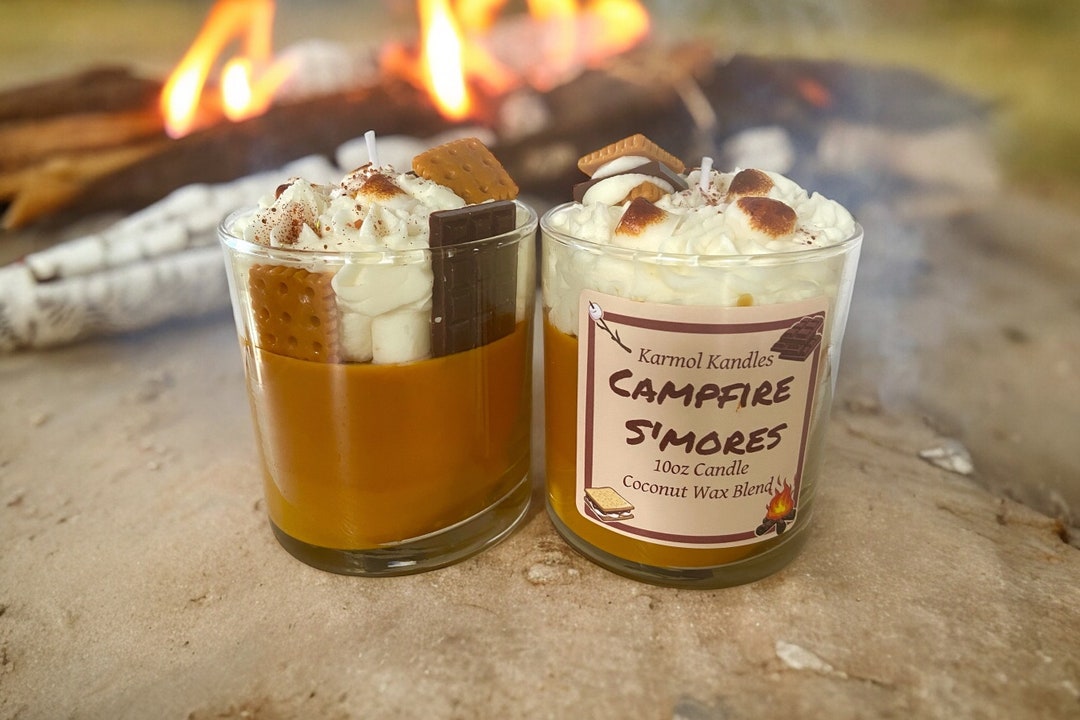 Campfire Smores Candle - Etsy