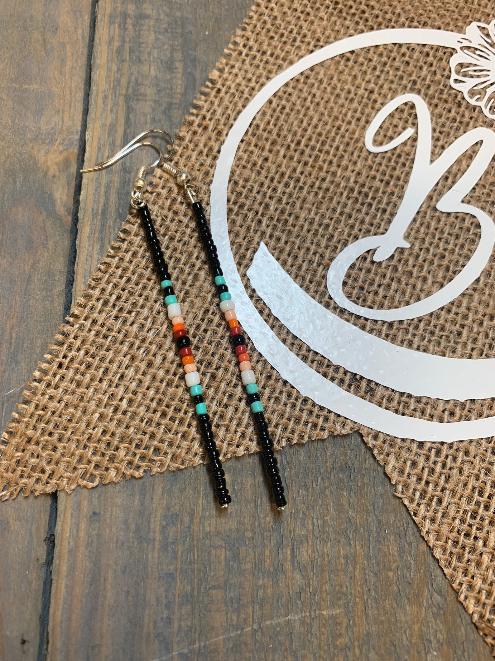 Long Straight Dangle Earrings - Etsy