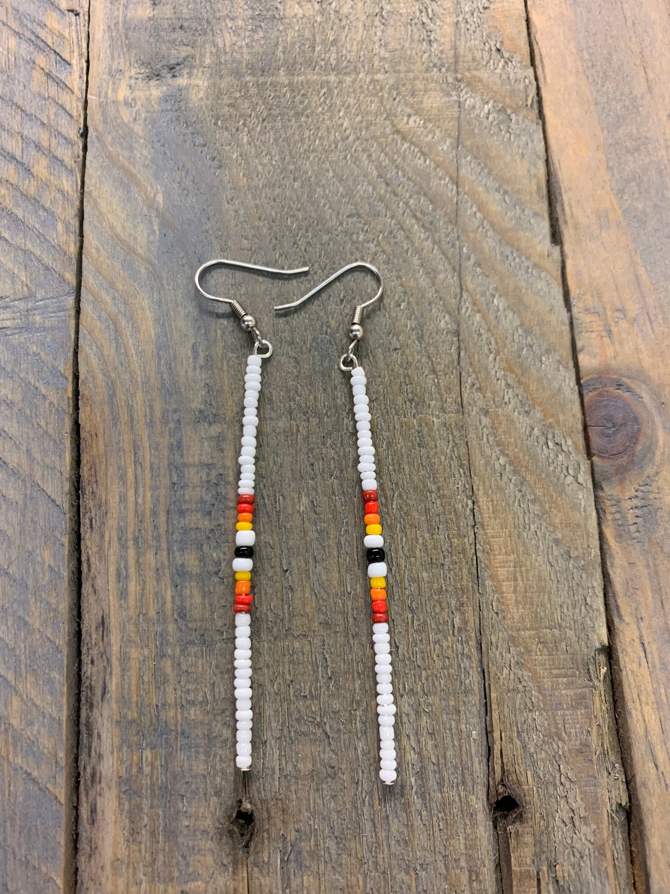 Long Straight Dangle Earrings - Etsy