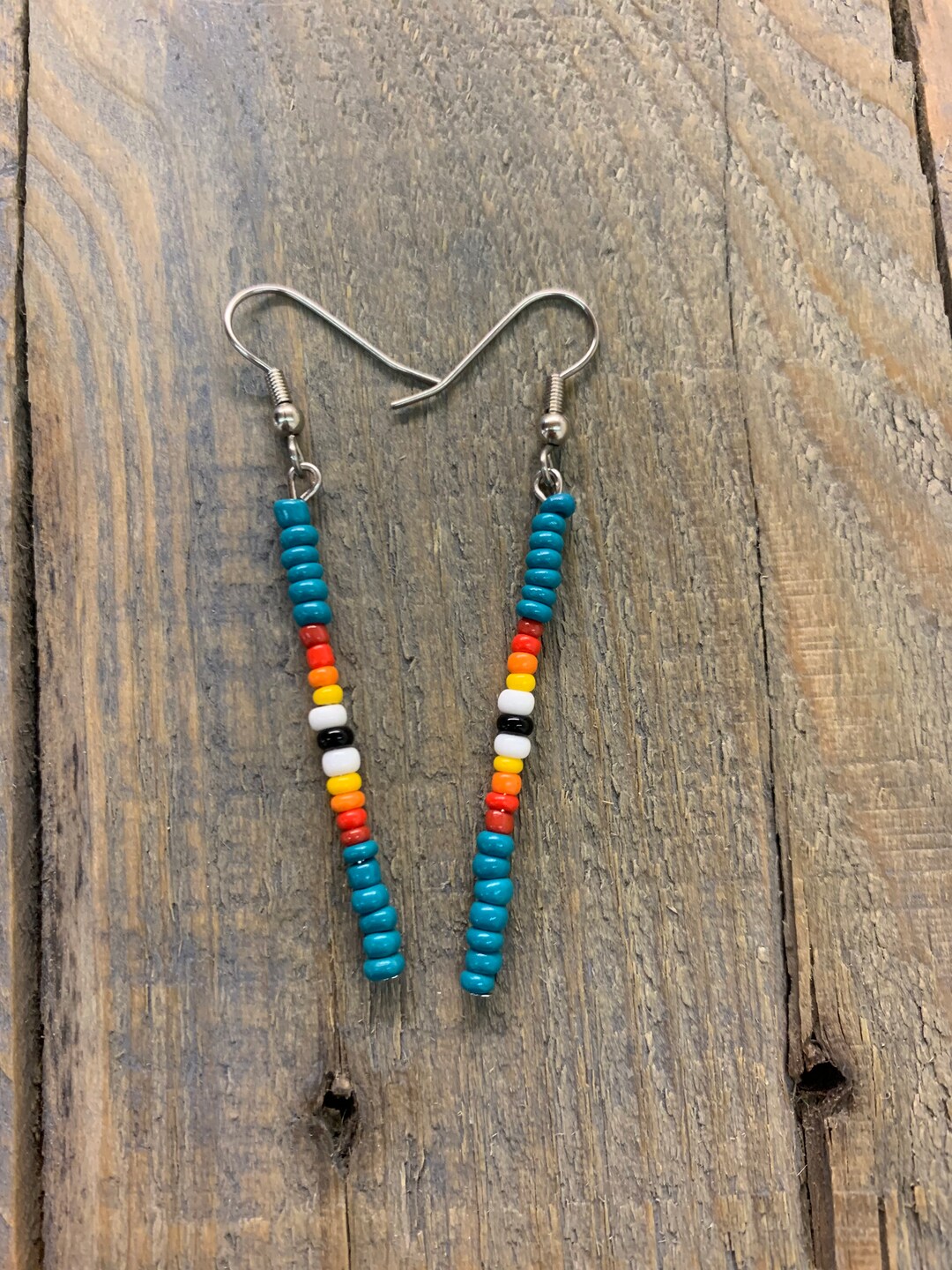 Short Straight Dangle Earrings - Etsy