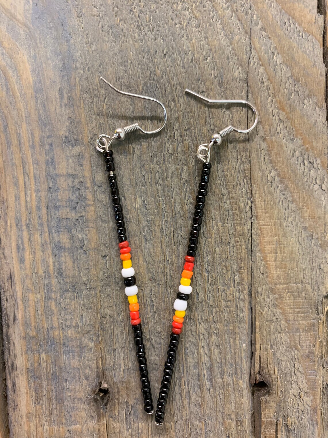Long Straight Dangle Earrings - Etsy