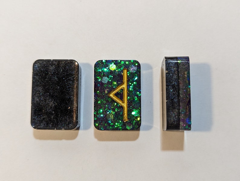 Resin Elder Futhark Runes - Etsy