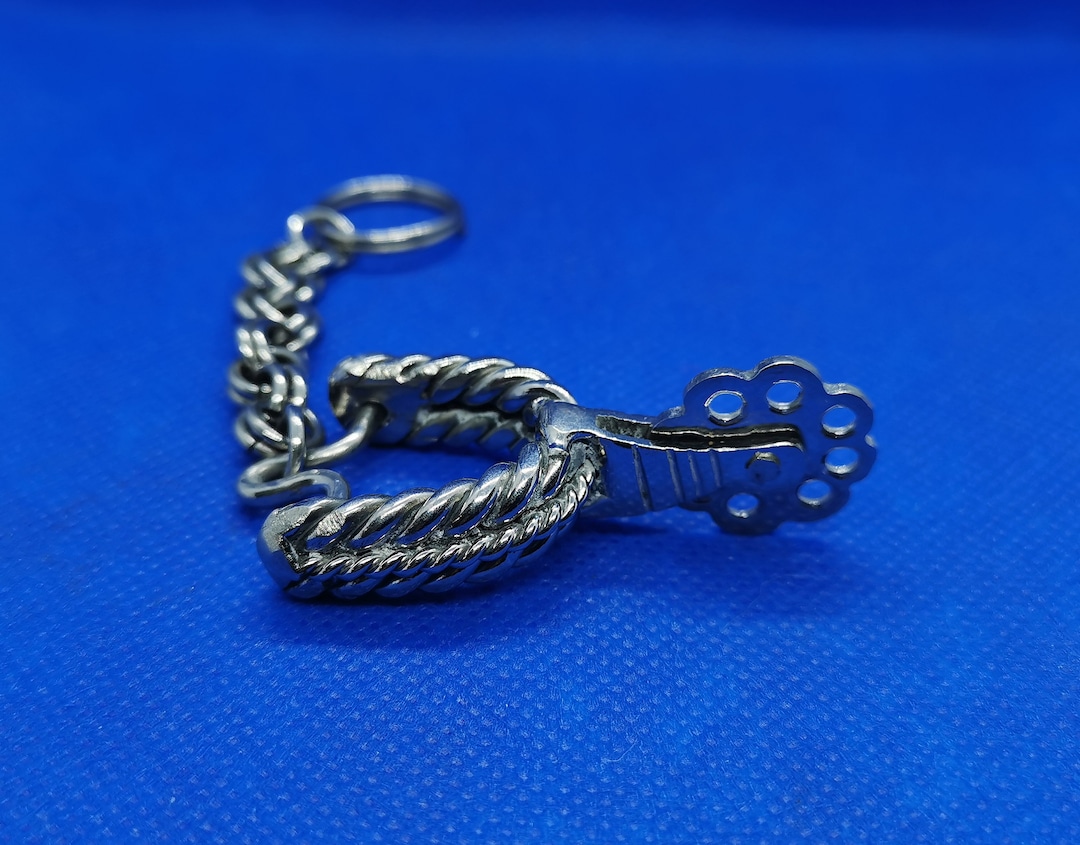 Stainless Steel Spur Keychain(mod. 4) - Etsy