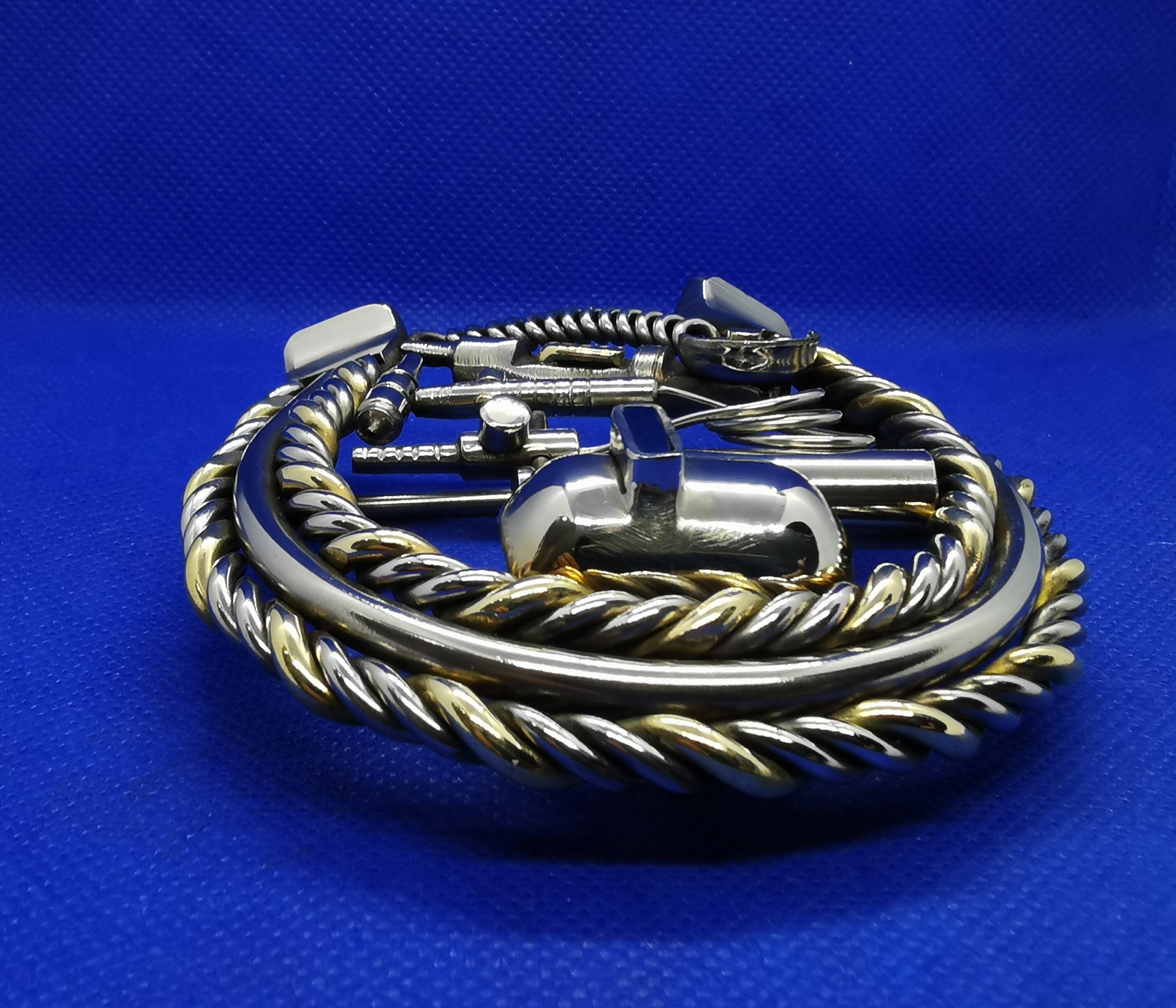 Stainless Steel Handcrafted Welder Belt Buckle With Angle Grinder ...