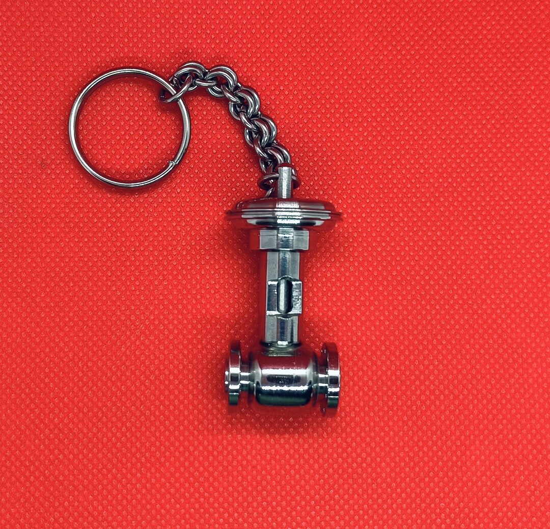 Stainless Steel Control Valve Keychain - Etsy