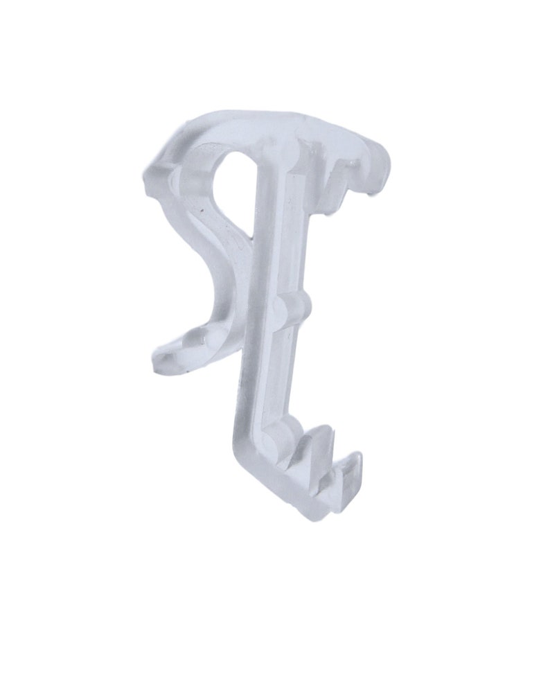 Spotblinds 1 Inch Clear Valance Retainer Clips Horizontal Wood Mini ...