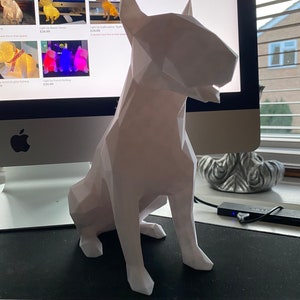 Light up Bull Terrier - Etsy
