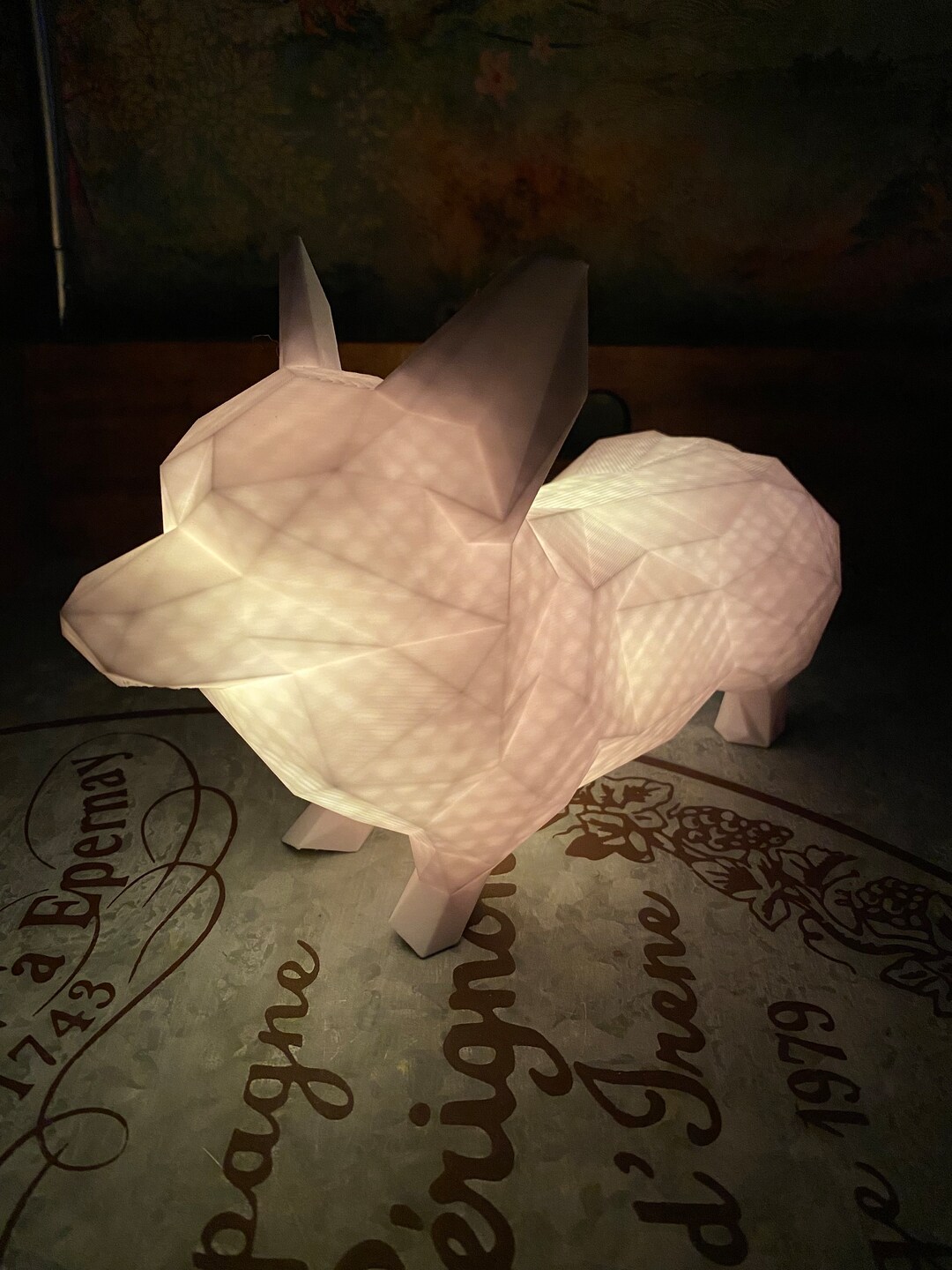 Light up Corgi - Etsy