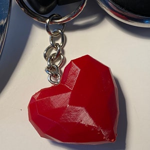 Key to My Heart 3D Printed Keyring - Etsy