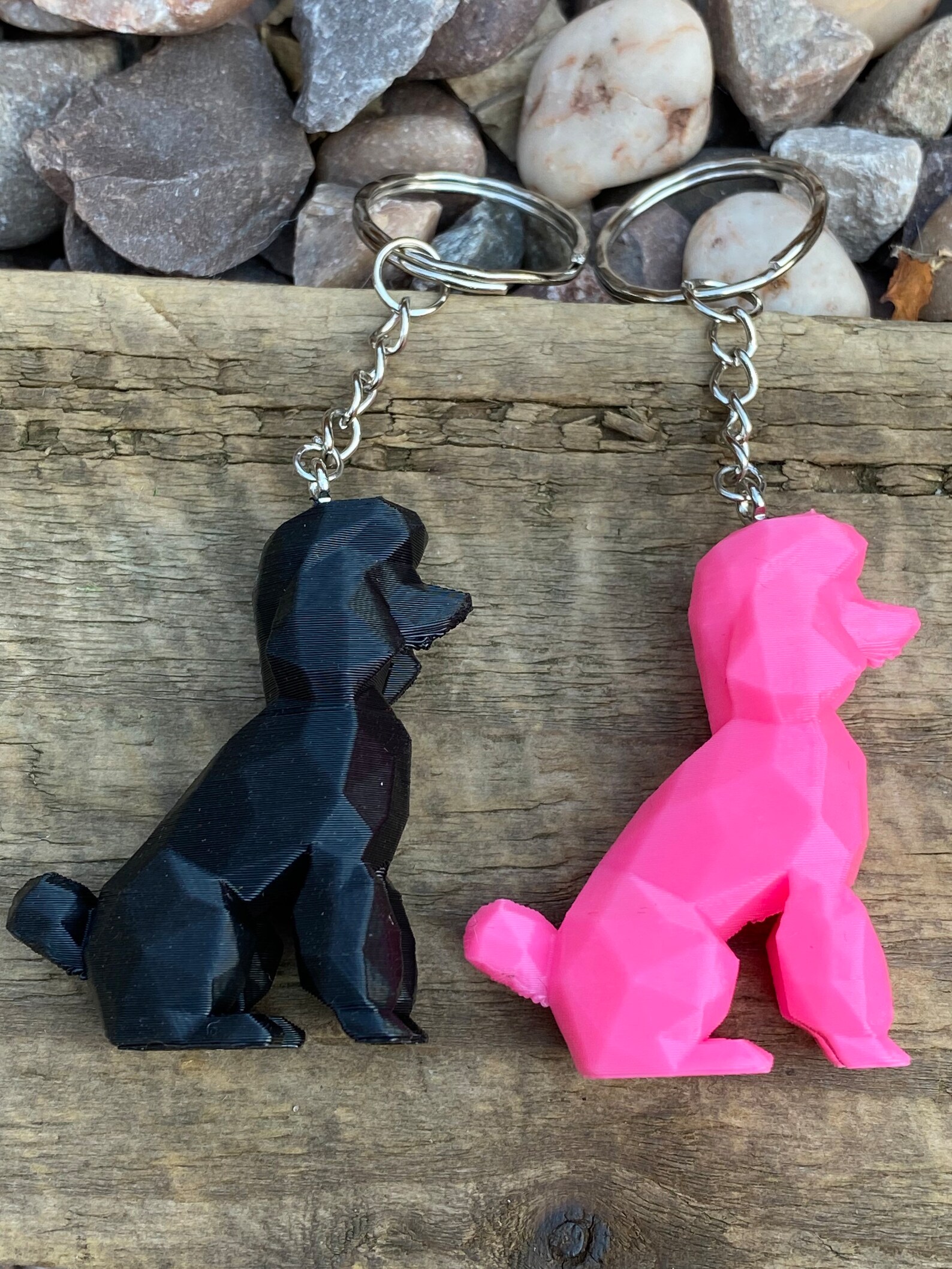 Poodle Keyring 3D Printed Handmade Handbag Charm - Etsy UK