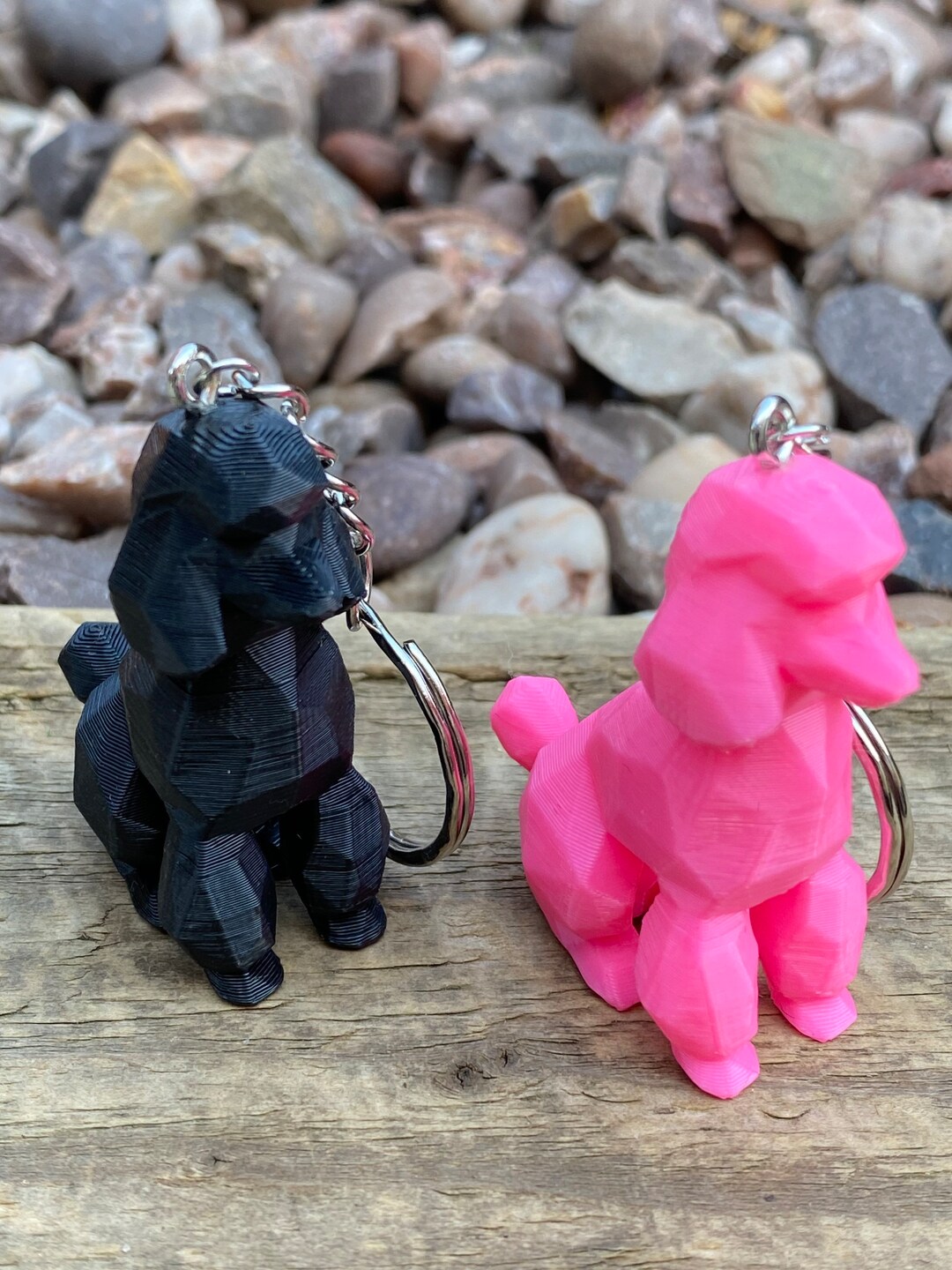 Poodle Keyring 3D Printed Handmade Handbag Charm - Etsy UK