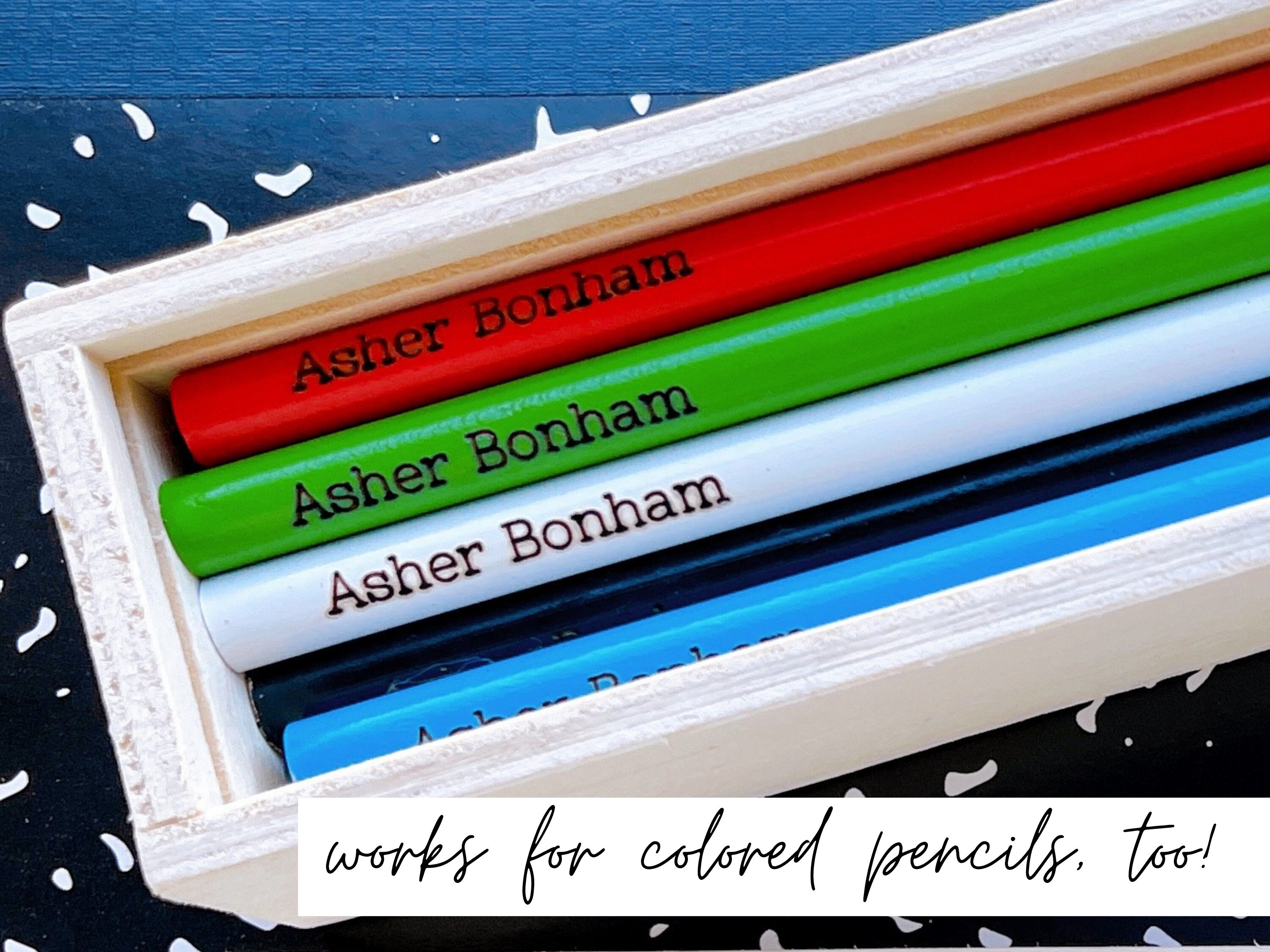 DIGITAL FILE Glowforge Pencil Jig SVG Downloadable File | Etsy