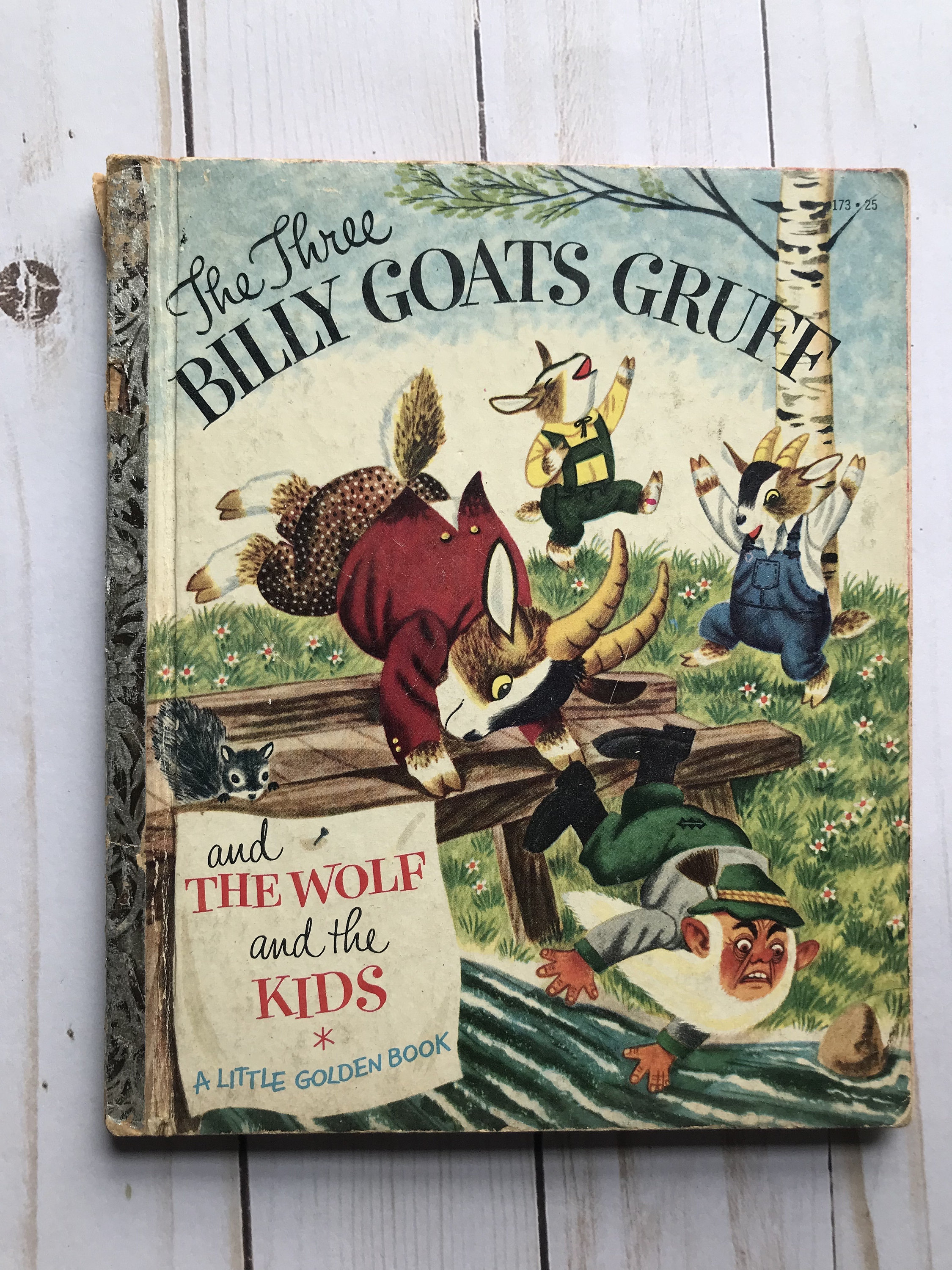 Three Billy Goats Gruff Golden Book