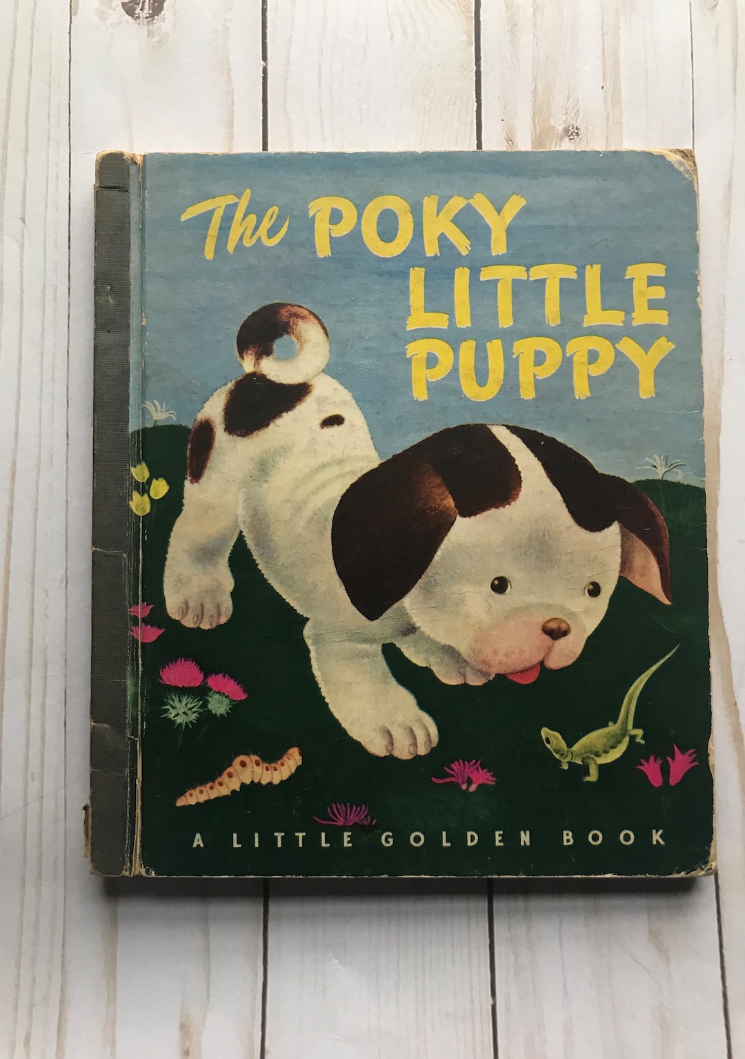 RARE Little Golden Book, the Poky Little Puppy Vintage Little Golden ...