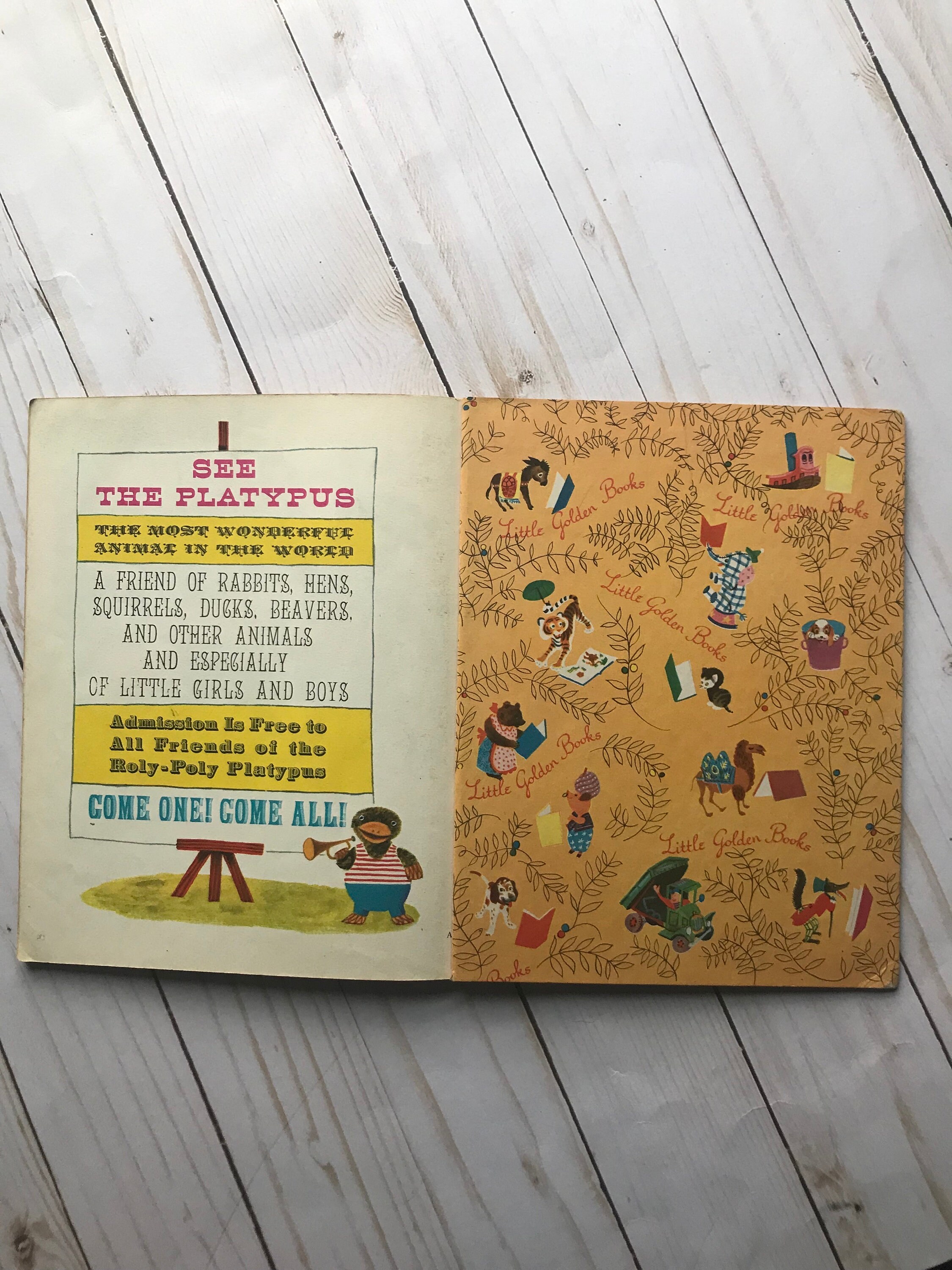 Little Golden Book, Rabbit and His Friends Vintage Little Golden ...