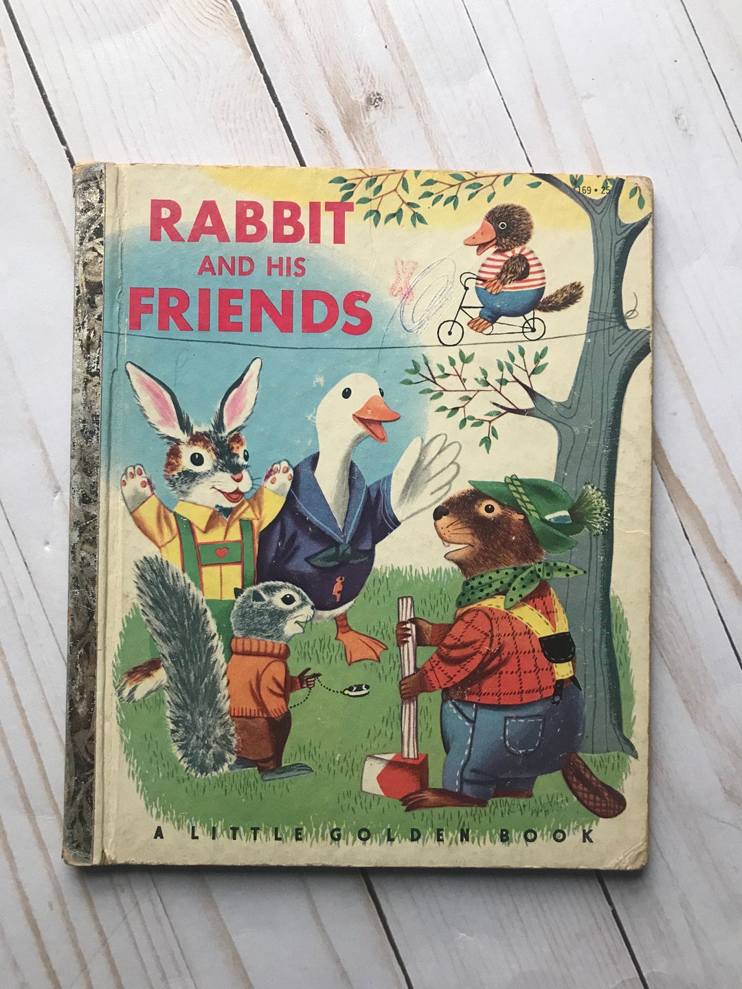 Little Golden Book, Rabbit and His Friends Vintage Little Golden ...