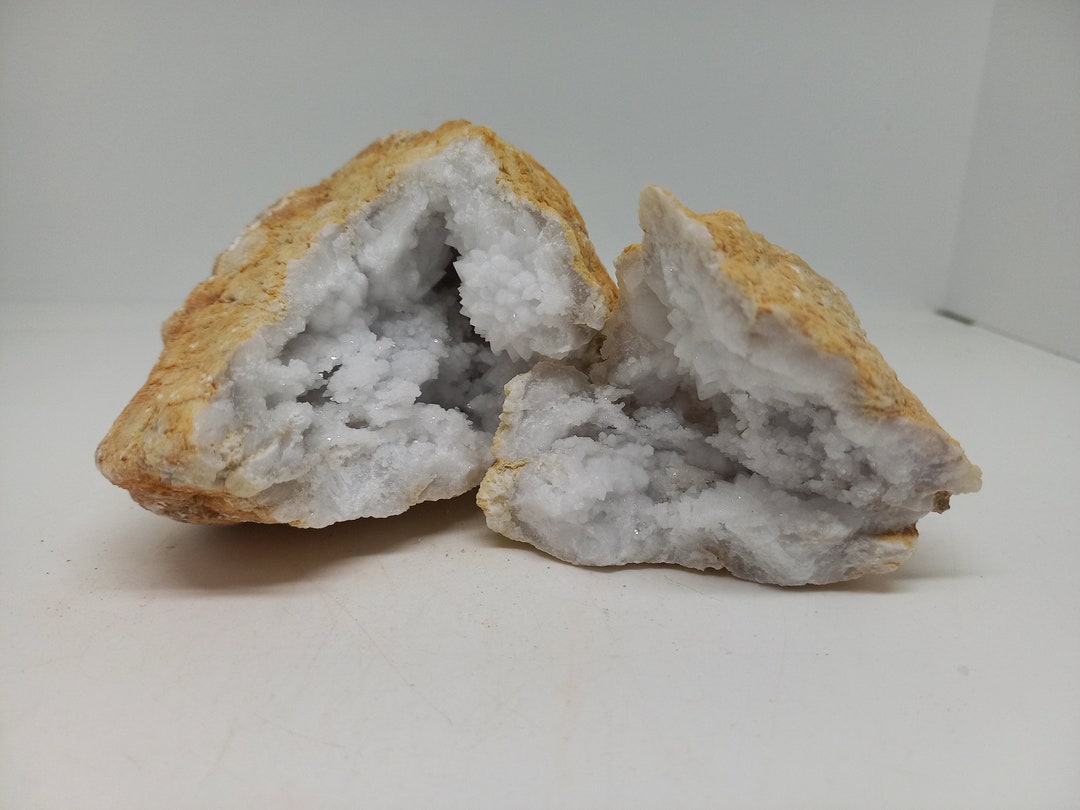Whole Quartz Geode 600gr Lithotherapy Purification Positive Energy - Etsy