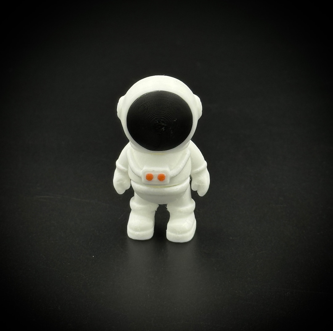 Tiny Astronaut 3d Printed Articulated Astronaut Sensory/stress/fidget ...