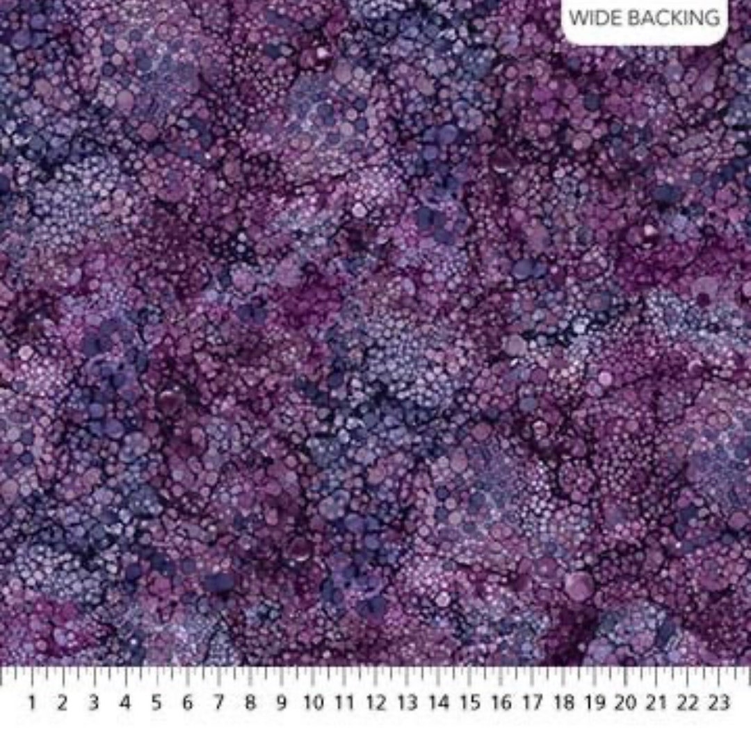 Purple Bliss Wide Fabric Backing Premium Northcott Fabrics Dark and ...