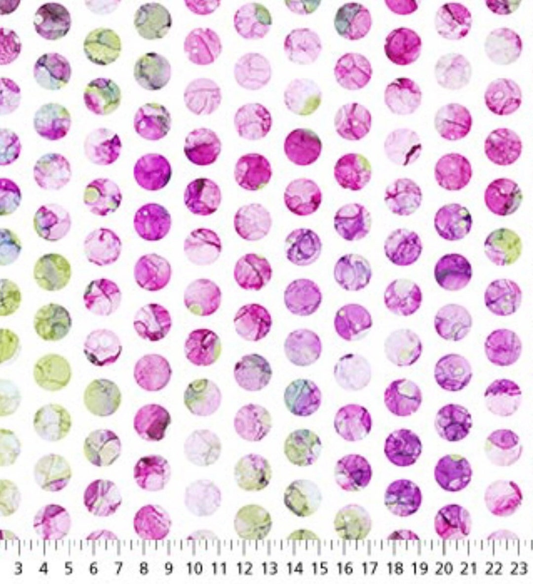 Rosa Tinte Klecks Dot Moderne Liebe erstellt für Northcott Fabrics ...
