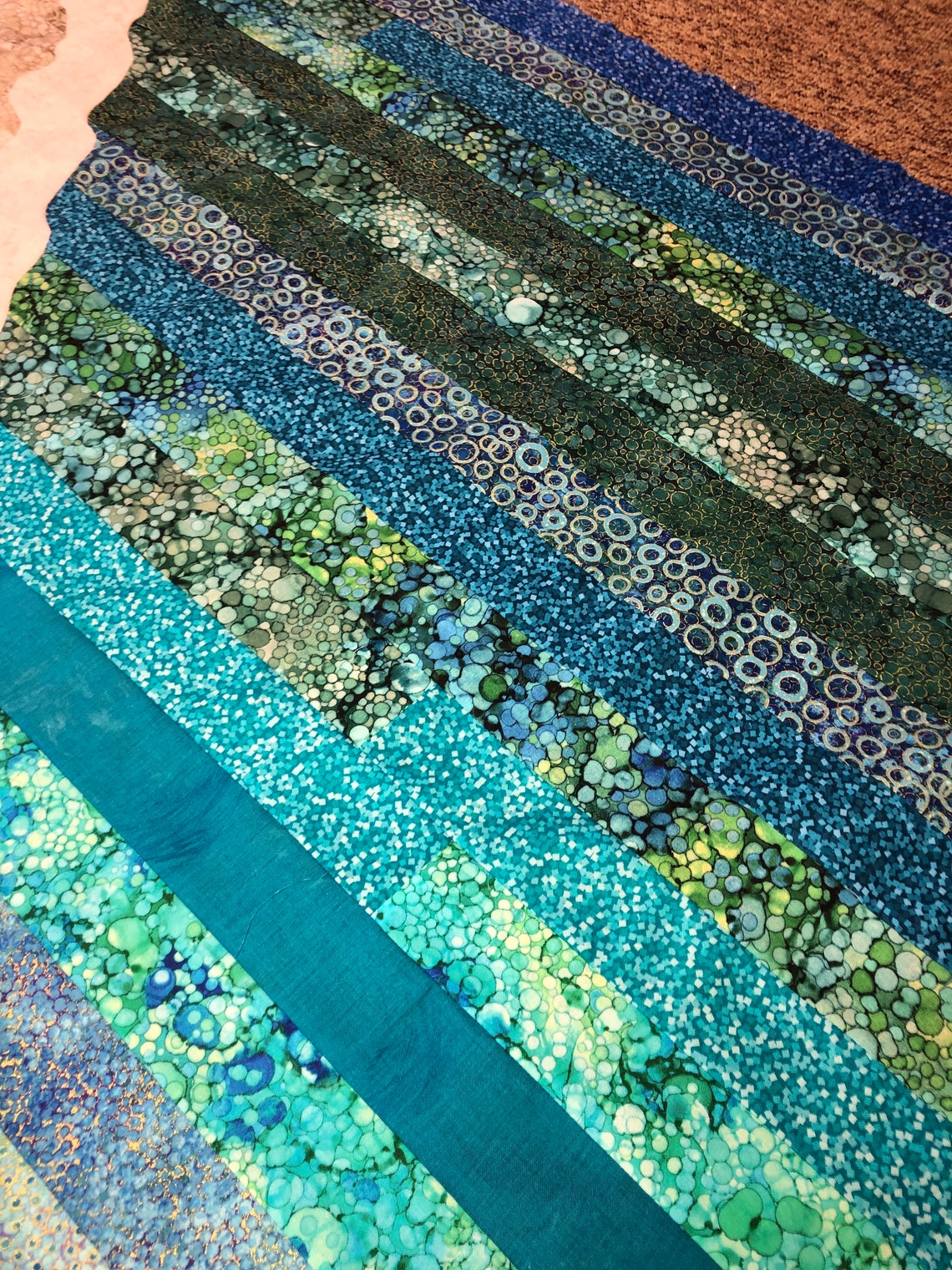 Sea Turtle Silhouette Appliqué Quilt Kit Pre Cut Northcott - Etsy