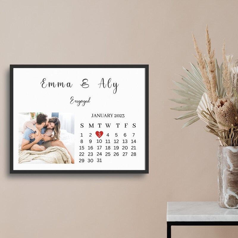 Engagement Print - Etsy