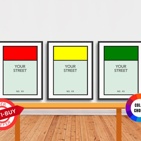 Monopoly Poster - Etsy