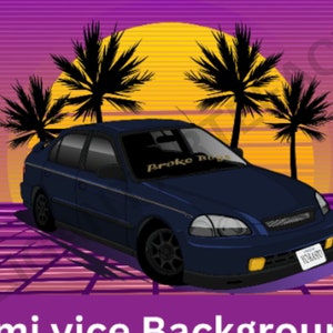 Digital Car Illustration Custom Car Photo Automotive - Etsy