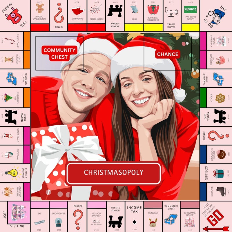 Wedding Monopoly Game - Etsy