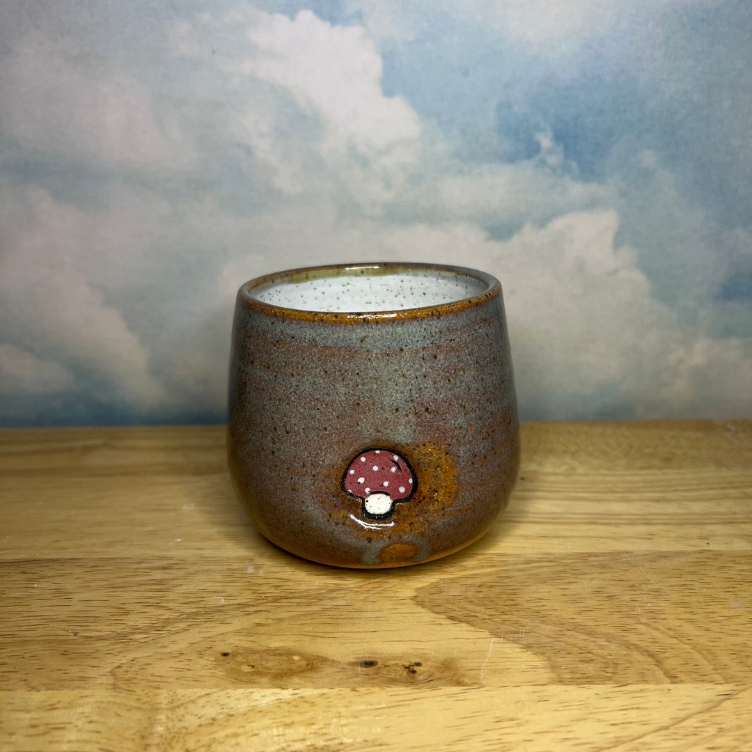Handmade Thumb Indent Mushroom Cup - Etsy