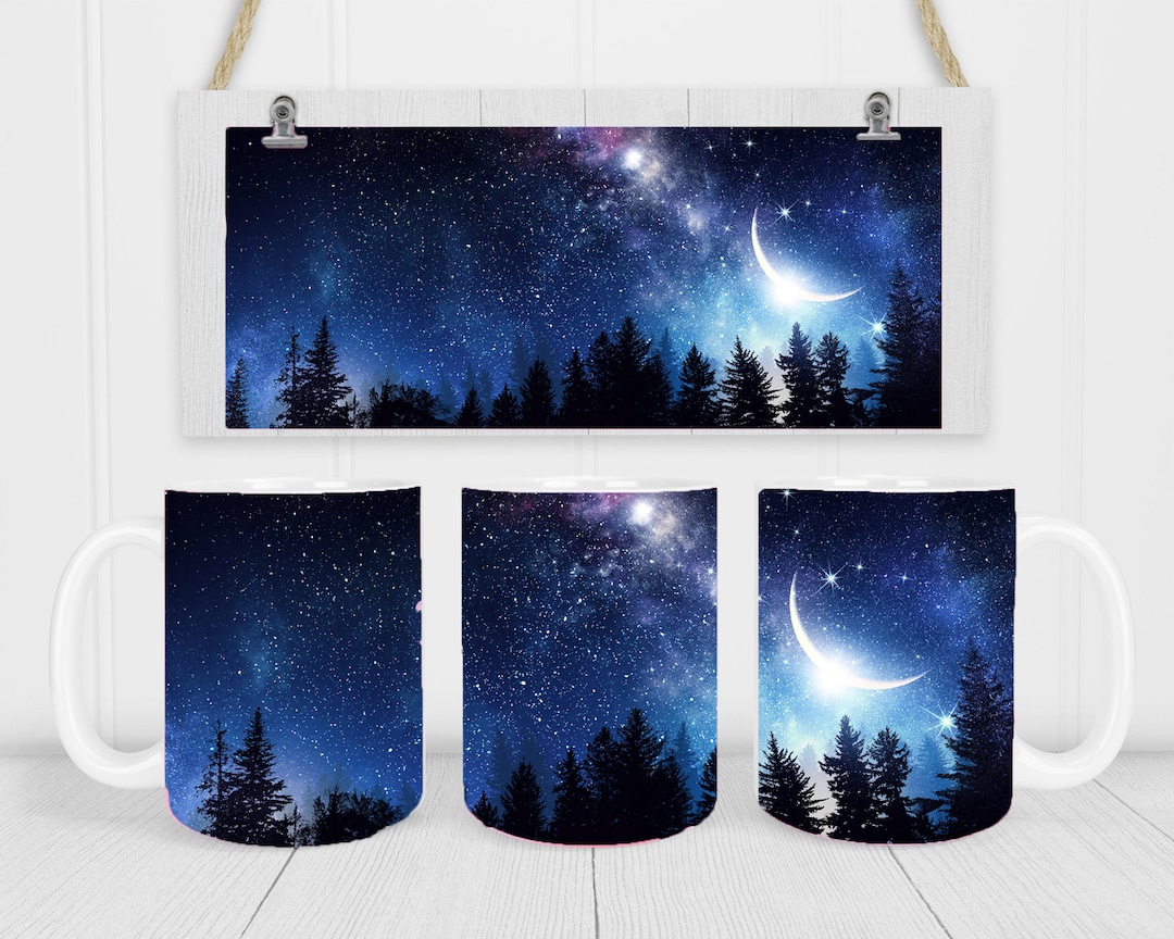 Blue Sky Coffee Mug Sublimated Design - Etsy