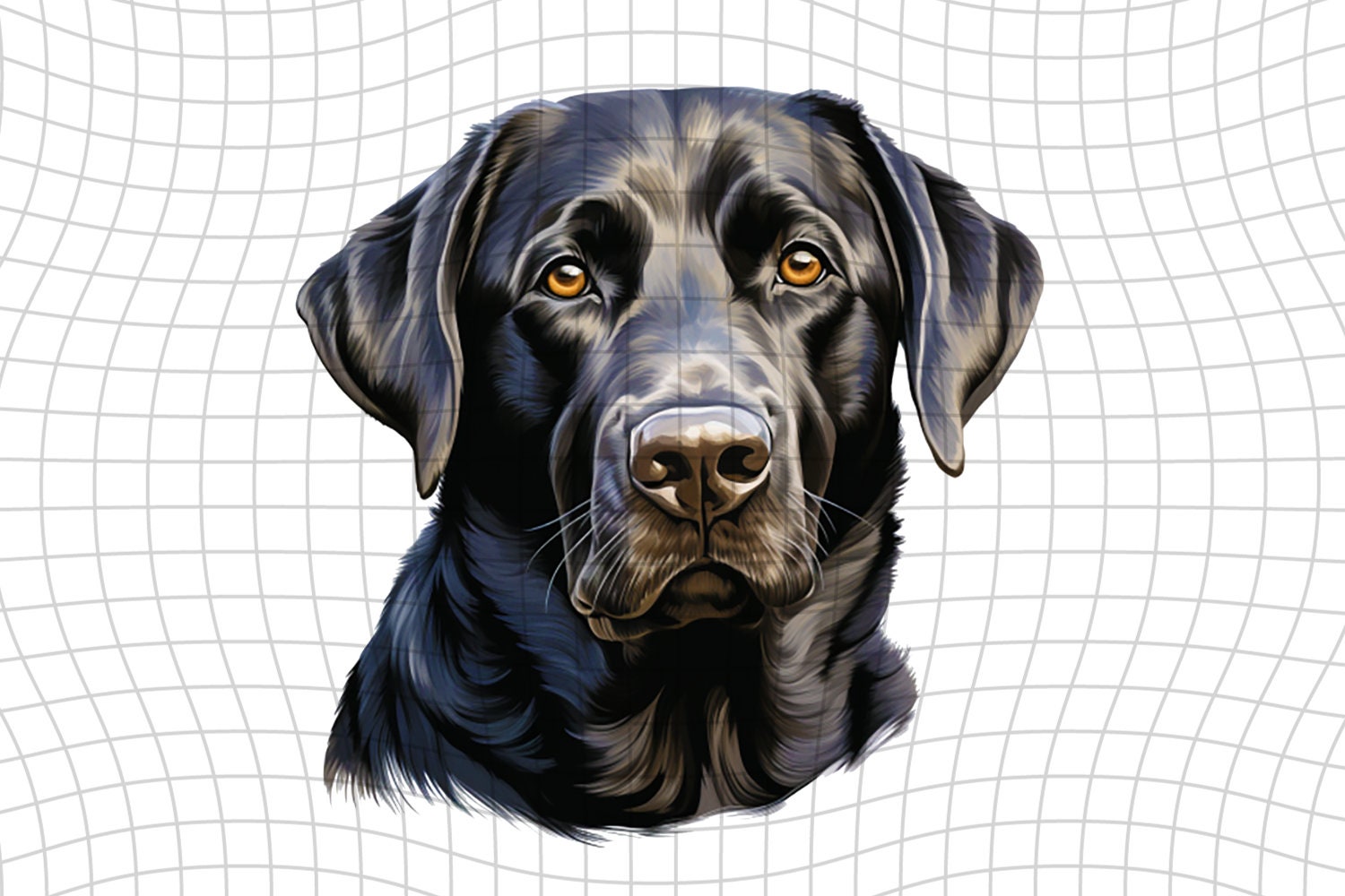 Black Lab- Watercolor Clipart - PNG Digital Clipart - Scrapbooking ...