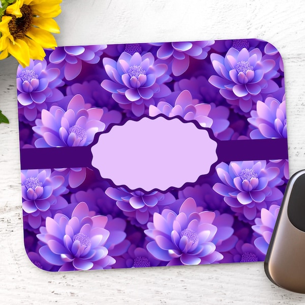 Purple Mouse Pad - Etsy