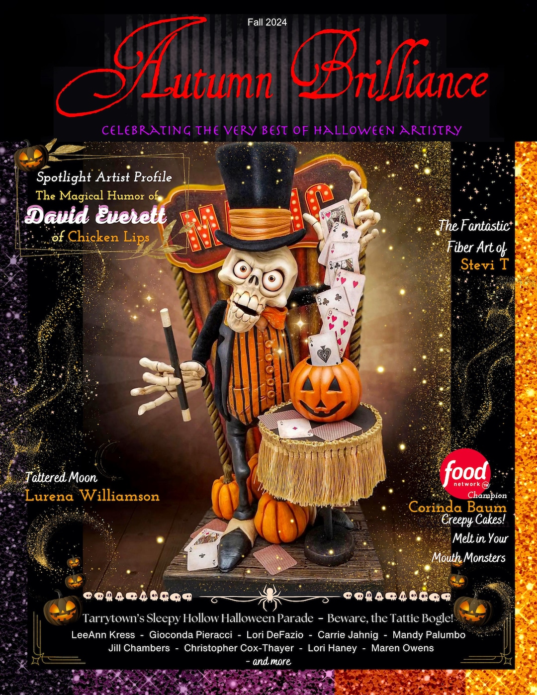 Autumn Brilliance Magazine - Fall 2024 David Everett, Cover Artist ...