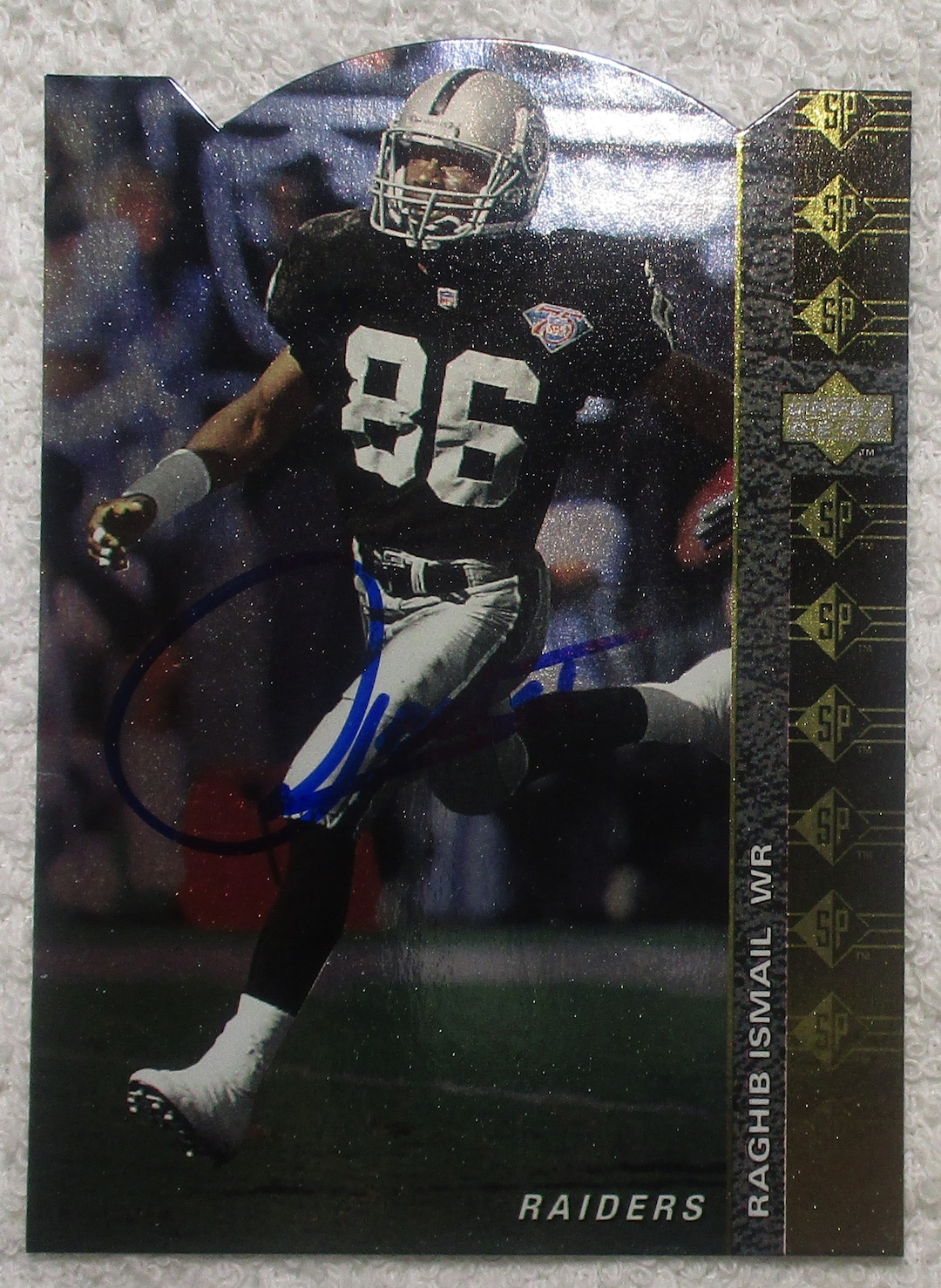 Raghib Rocket Ismail Autographed Card Raiders No COA - Etsy