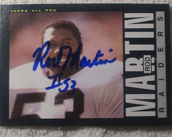 Raiders Autographed - Etsy