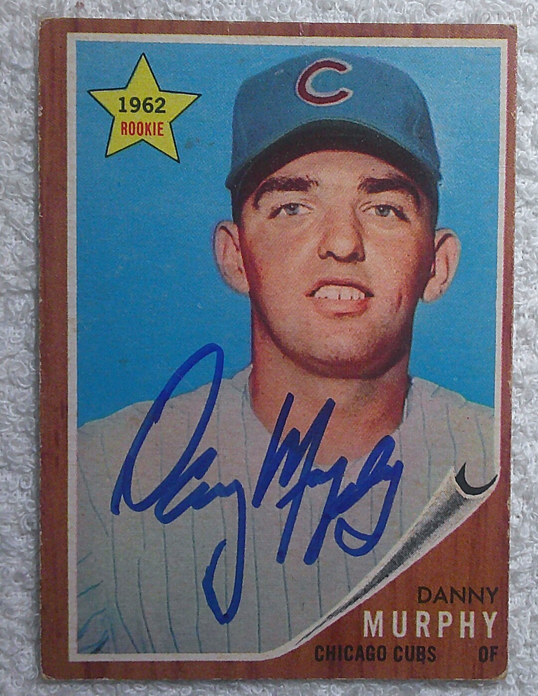 Danny Murphy Rookie Autographed Card Cubs No COA - Etsy