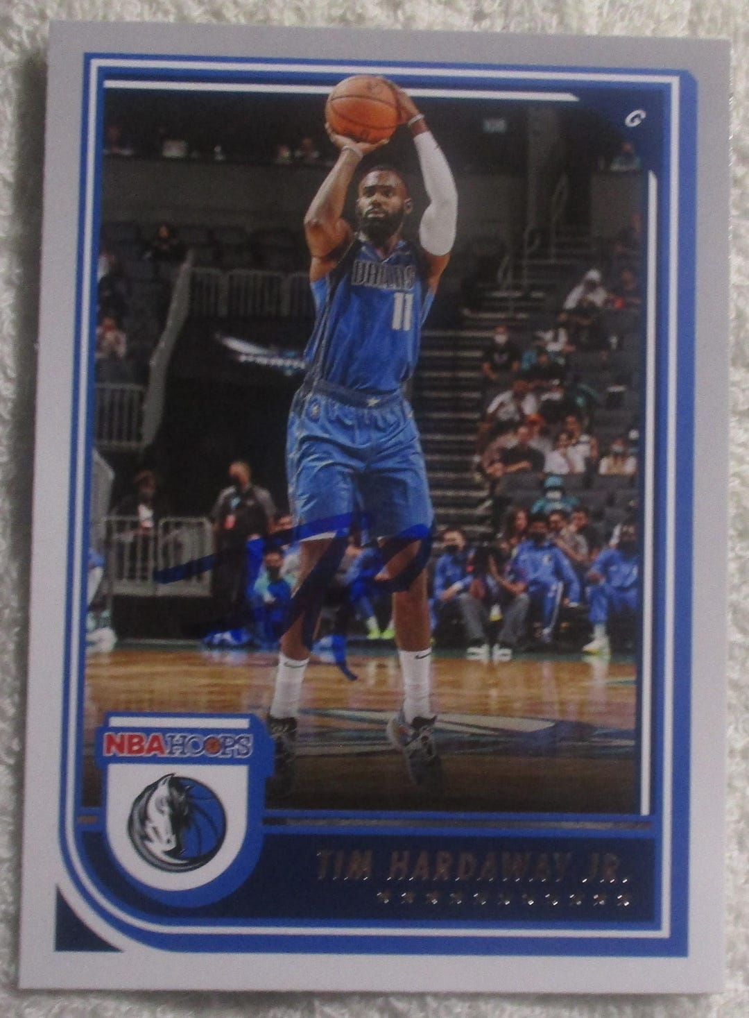 Tim Hardaway Jr. Autographed Card Mavericks No COA - Etsy